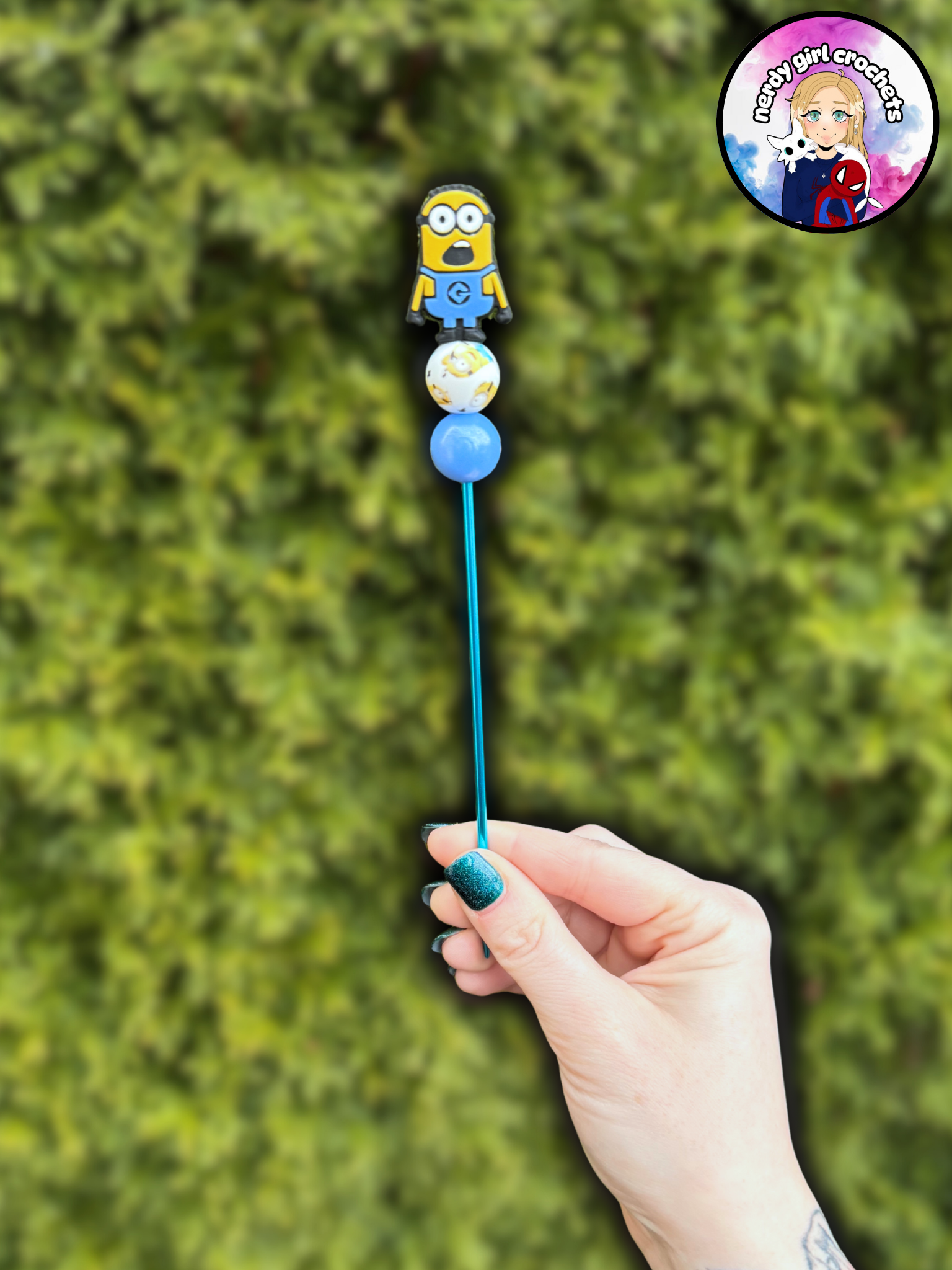Minion Sewing Stick – Nerdy Girl Crochets