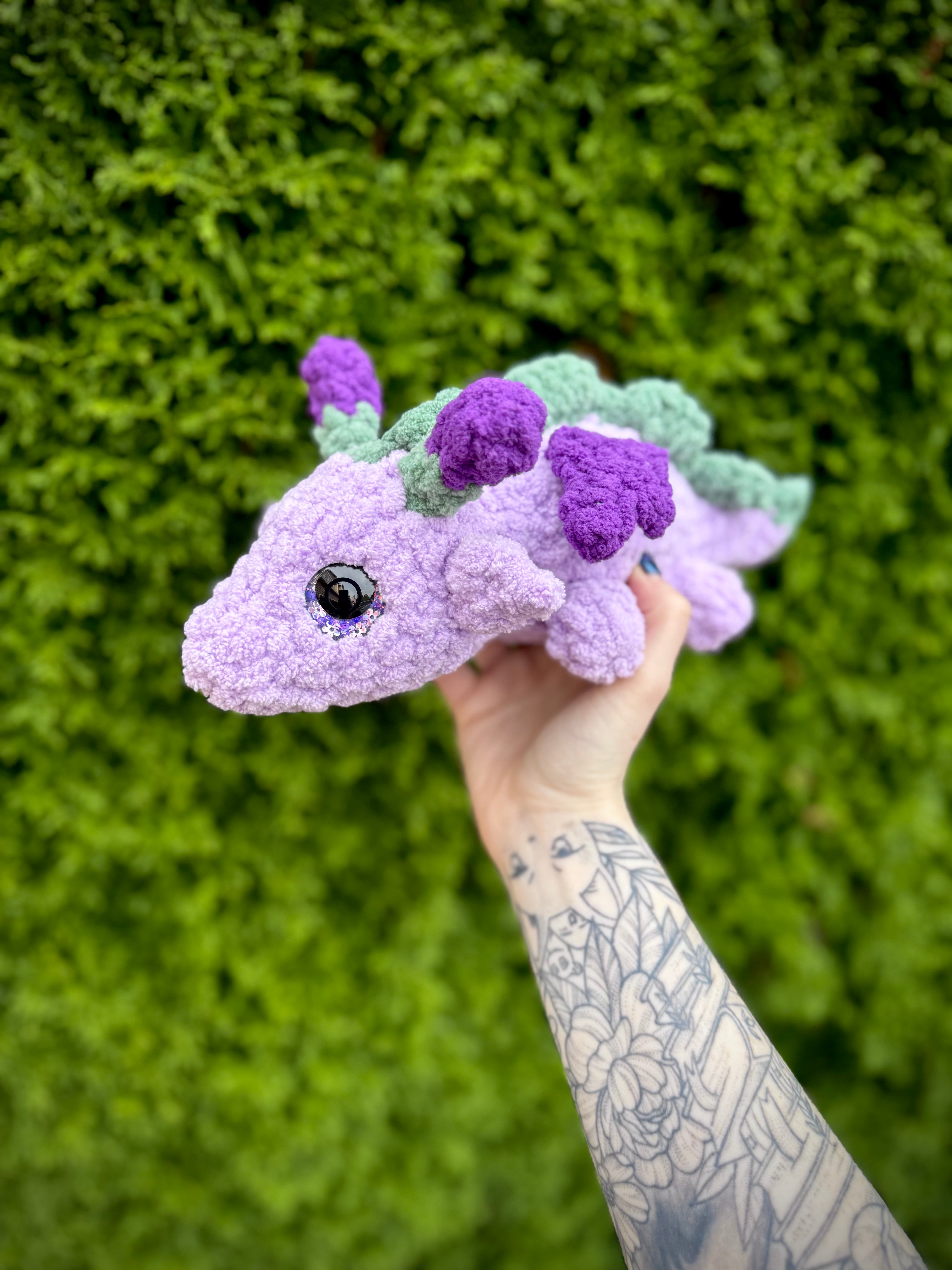 Hyacinth Dragon – nerdy girl crochets