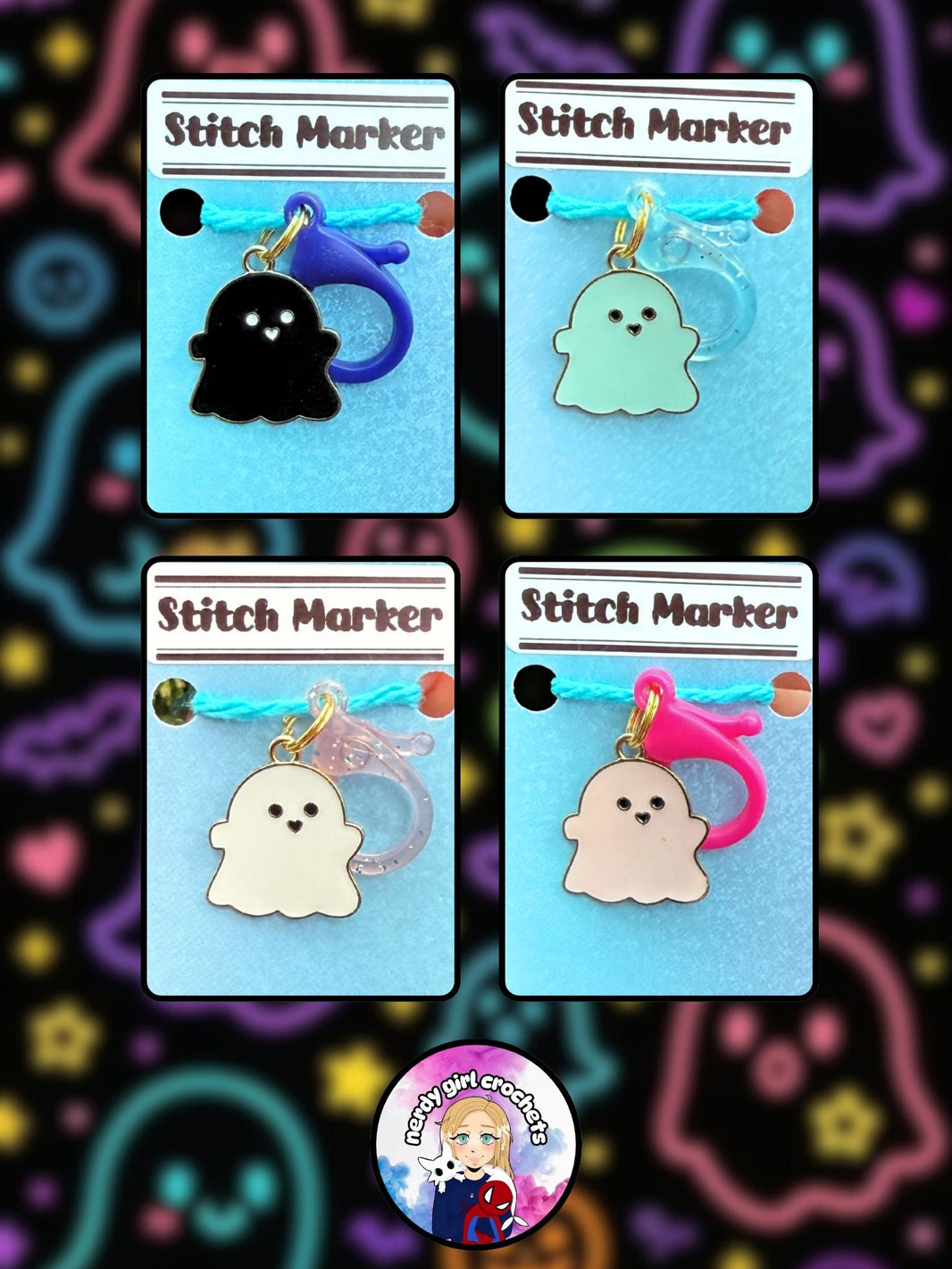 Stitch Markers – Nerdy Girl Crochets